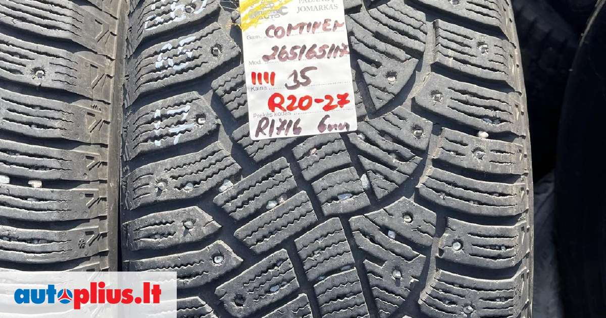 Continental *R20-27; SIUNČIAME, зимние 265/65 R17 | A26525384