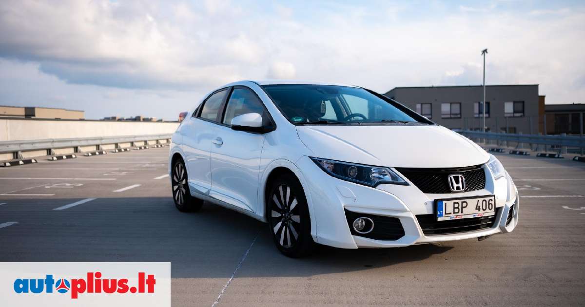 Honda Civic, 1.8 l., Хэтчбек 2016 m., | A26527306