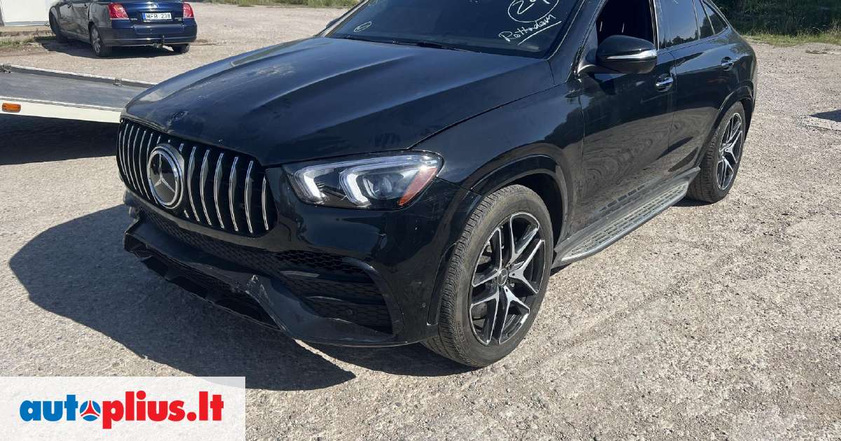 Mercedes-Benz GLE Coupe 53 AMG dalimis. Kebulas su dok 2021-03 m ...