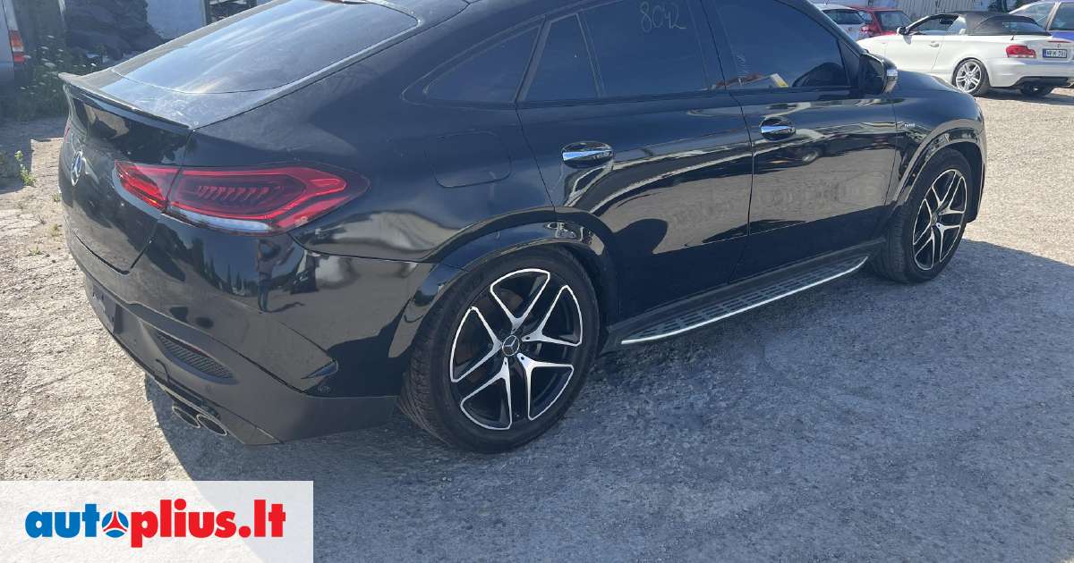 Mercedes-Benz GLE Coupe 53 AMG dalimis. Kebulas su dok 2021-03 m ...