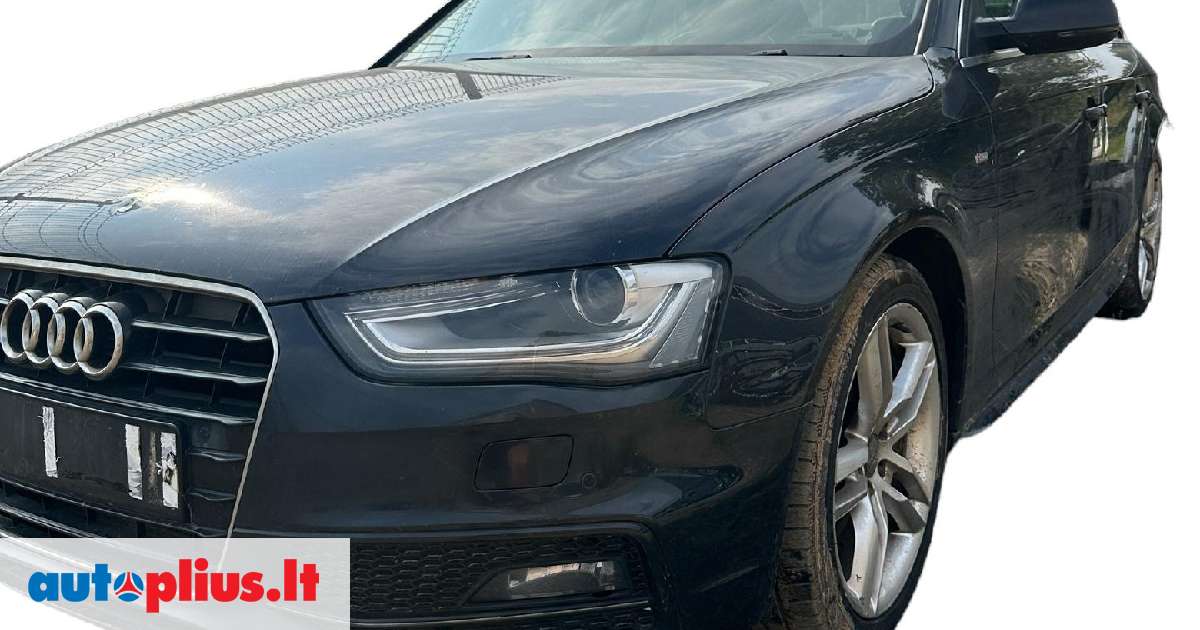 Audi A4 Pilnas s line variklis cjcd dėžė mvs spalva lx5r 2014-07 m ...