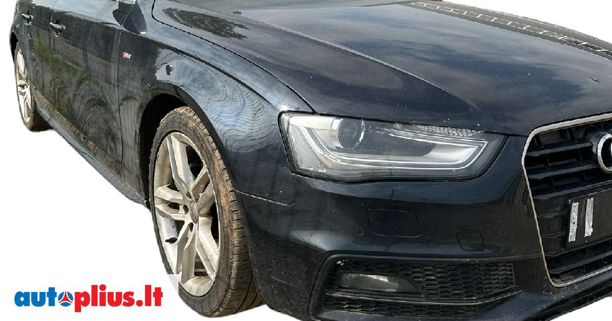 Audi A4 Pilnas s line variklis cjcd dėžė mvs spalva lx5r parduoda 2014 ...
