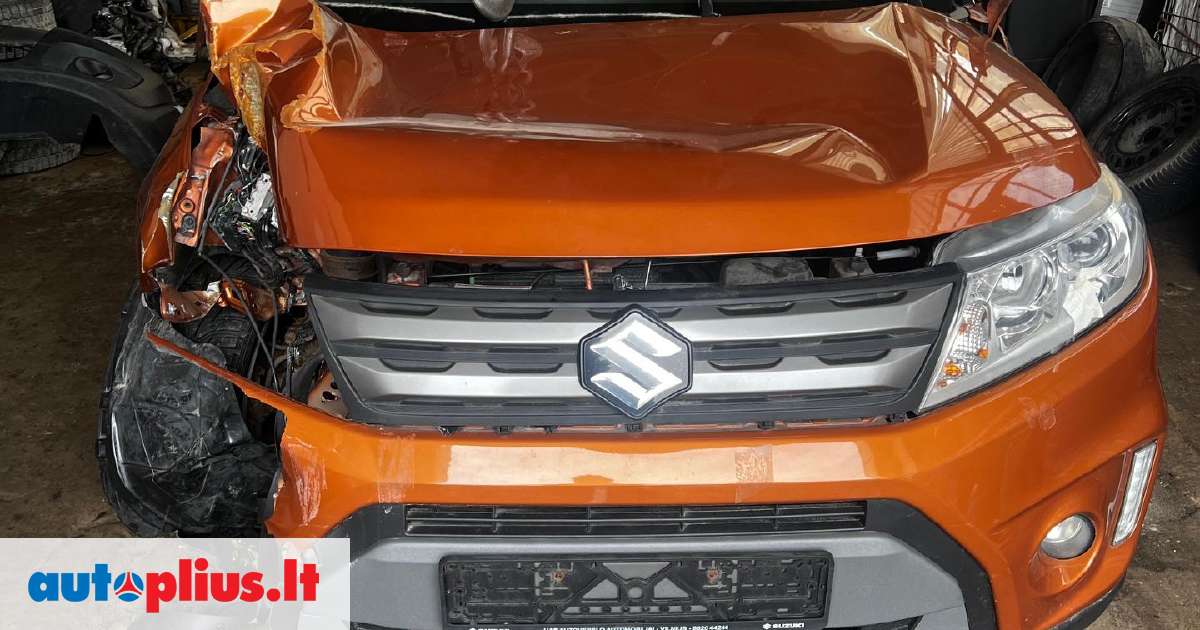 Suzuki Vitara dalimis. Ką tik gauta transporto priemonė automobilio ...