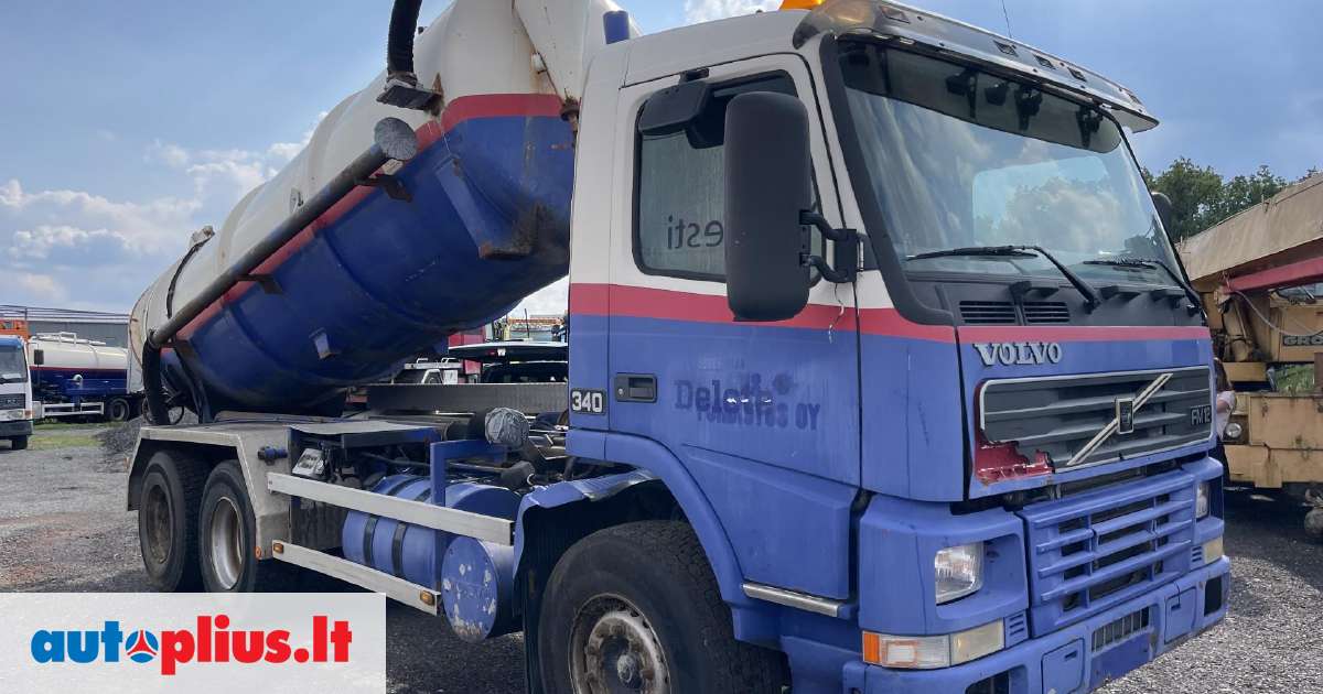 Volvo FM12 6x4 Korp & son, autocisternos 2001-03 m., | A26576521