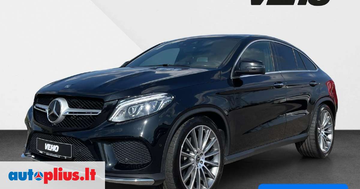 Mercedes-Benz GLE Coupe 500, 4.7 l., visureigis / krosoveris 2017-11 m ...