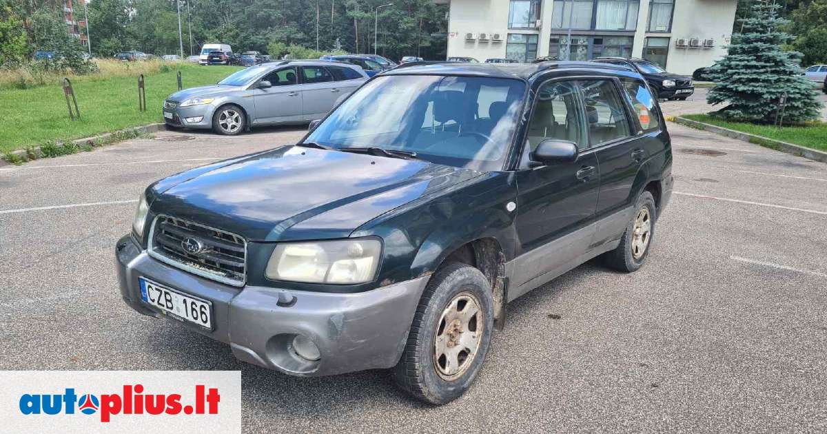 Subaru Forester, 2.0 l., off-road / crossover 2002-01 m., | A26631577