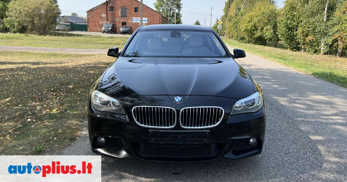BMW 535 Europa ardomas f11 535d m paketas dramblio kaulo odinis recaro ...