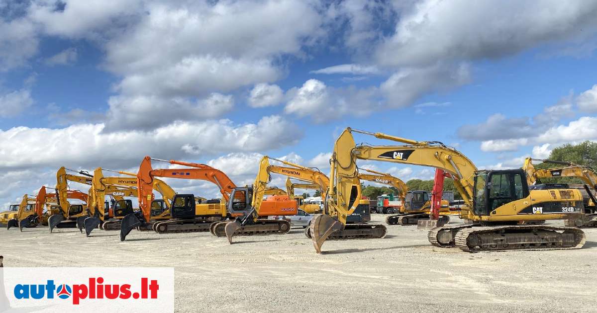 Ekskavatorių nuoma su ar be operatoriaus | A24278432