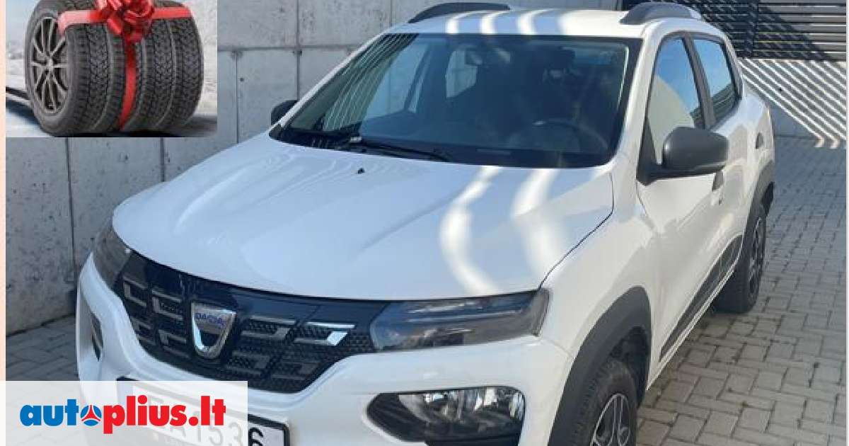 Dacia Spring, 27 kWh, visureigis / krosoveris 2022-06 m., | A26248336