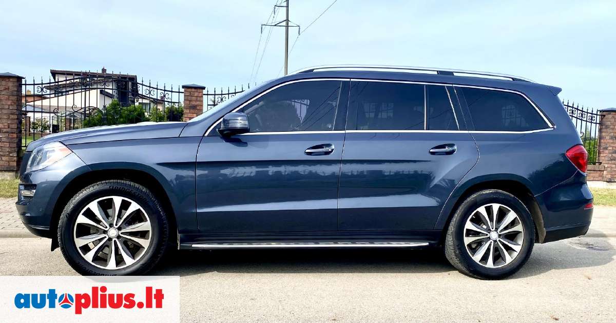 Mercedes-Benz GL450, 3.0 l., visureigis / krosoveris 2015-03 m ...