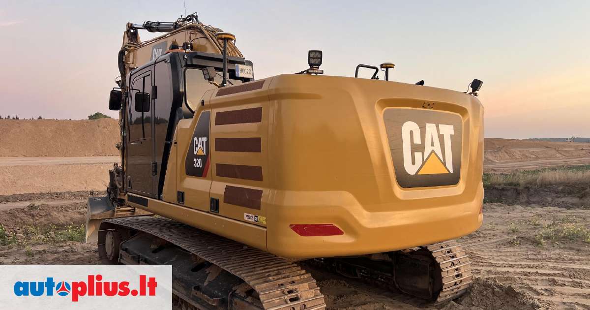 Caterpillar 320 SMART Trimble 3D, ekskavatori 2019-12 m., | A26653369