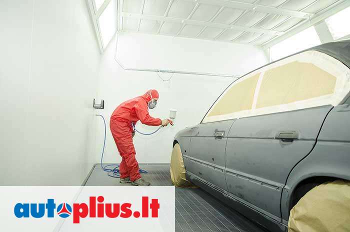 Automobilių dažymas, Automobilių kėbulo geometrijos atstatymas | A26656977