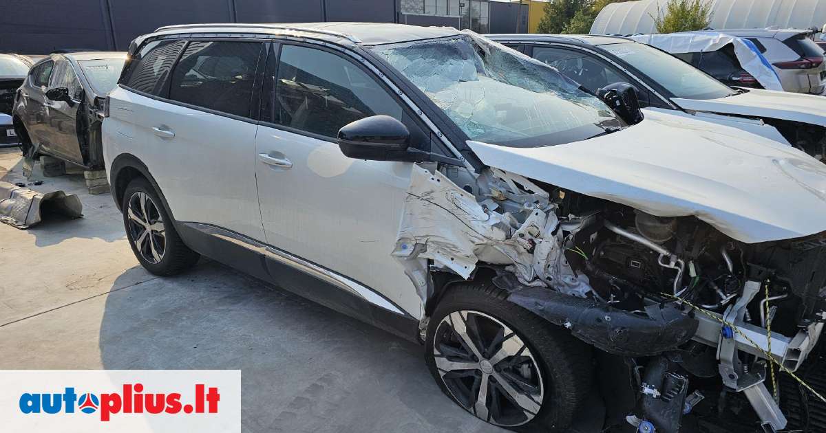 Peugeot 5008 dalimis. Peugeot 5008 2023 metų variklio kubatūra 1 5 ...