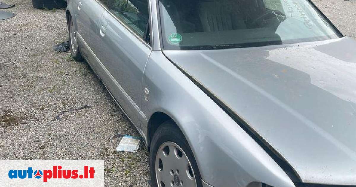 Audi A8, AQD ECG LY7W, dalimis. Autohelp24 visų markių naudotos autodalys dirbame 24h 1999 m ...