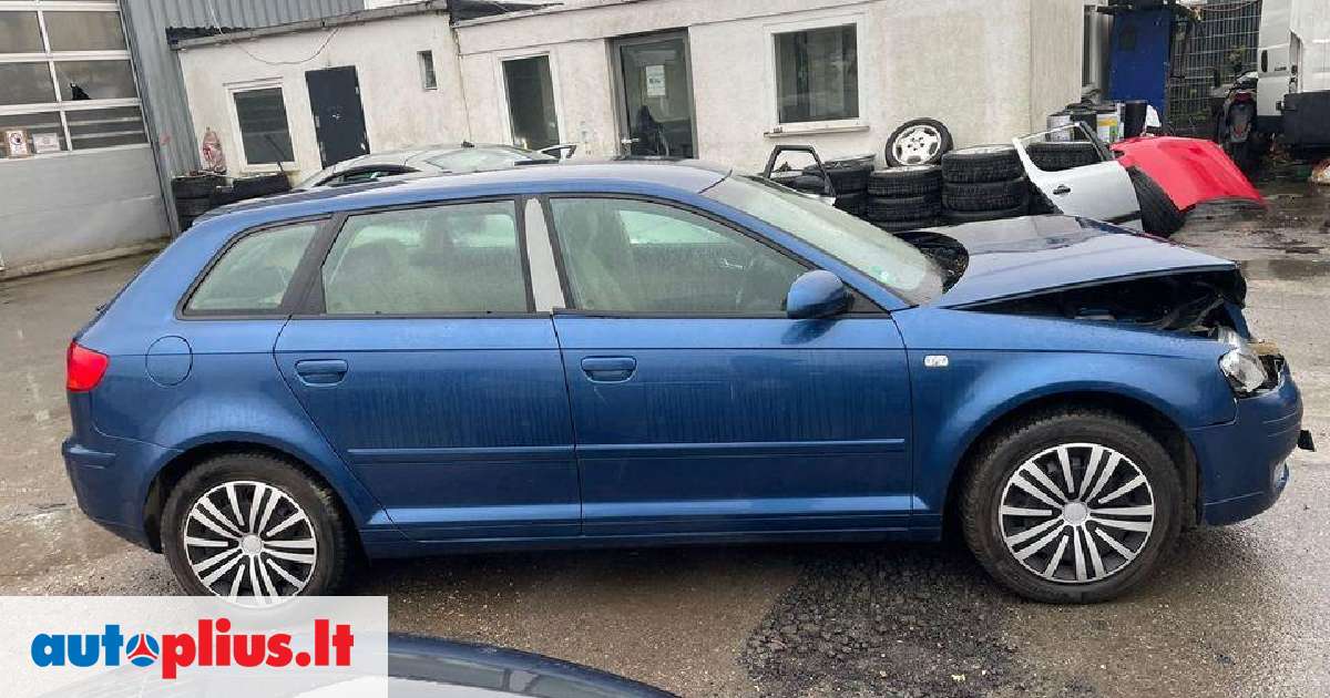 Audi A3, BLF HBM LZ5C, dalimis. Autohelp24 visų markių naudotos autodalys dirbame 24h 2007 m ...