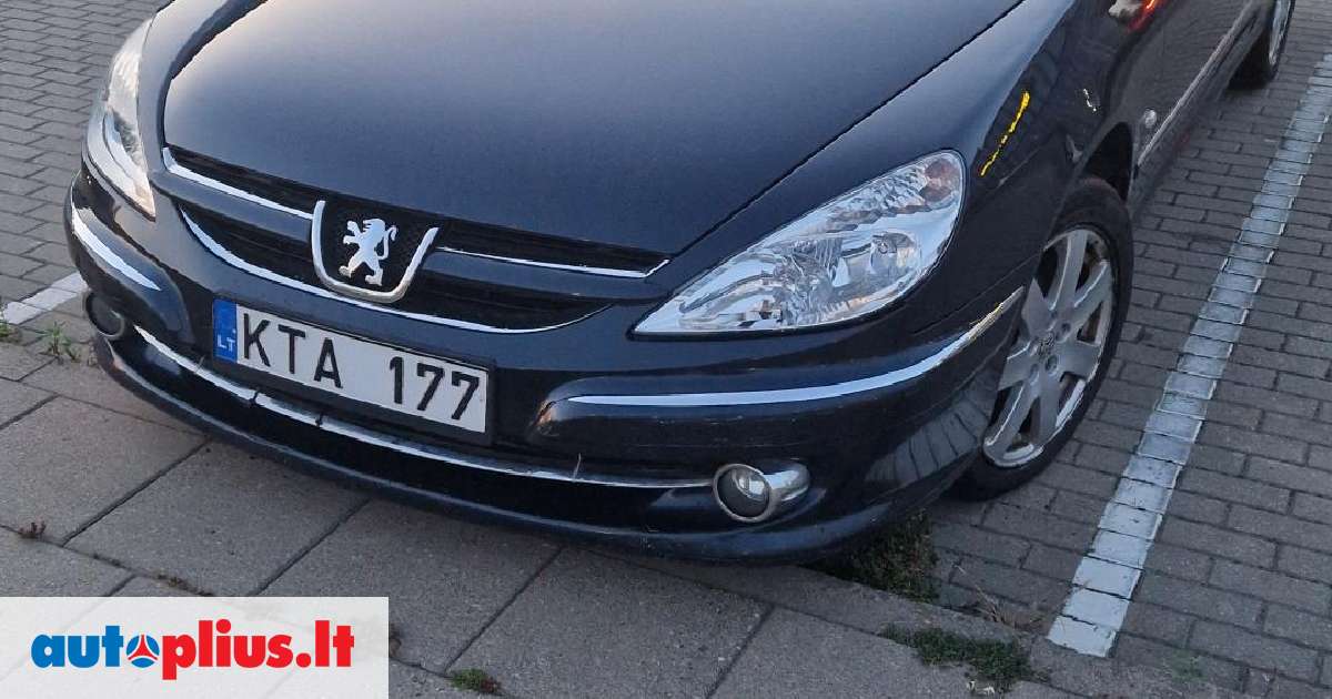 Peugeot 607, 2.0 l., saloon / sedan 2006-07 m., | A26737705