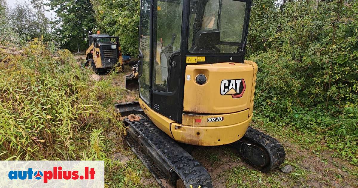 Caterpillar CAT 302.7D CR, mini excavator 2021 m., | A26778097