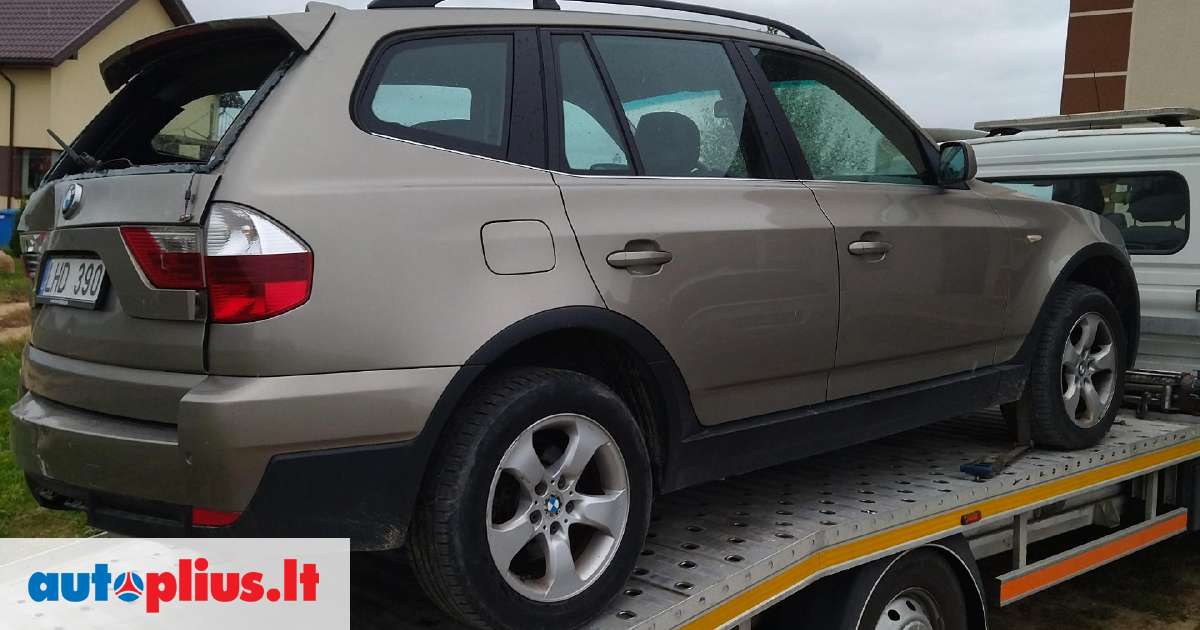 BMW X3 dalimis. Buvo labai tvarkinga ir prižiūrėta mašiną iki auto ...