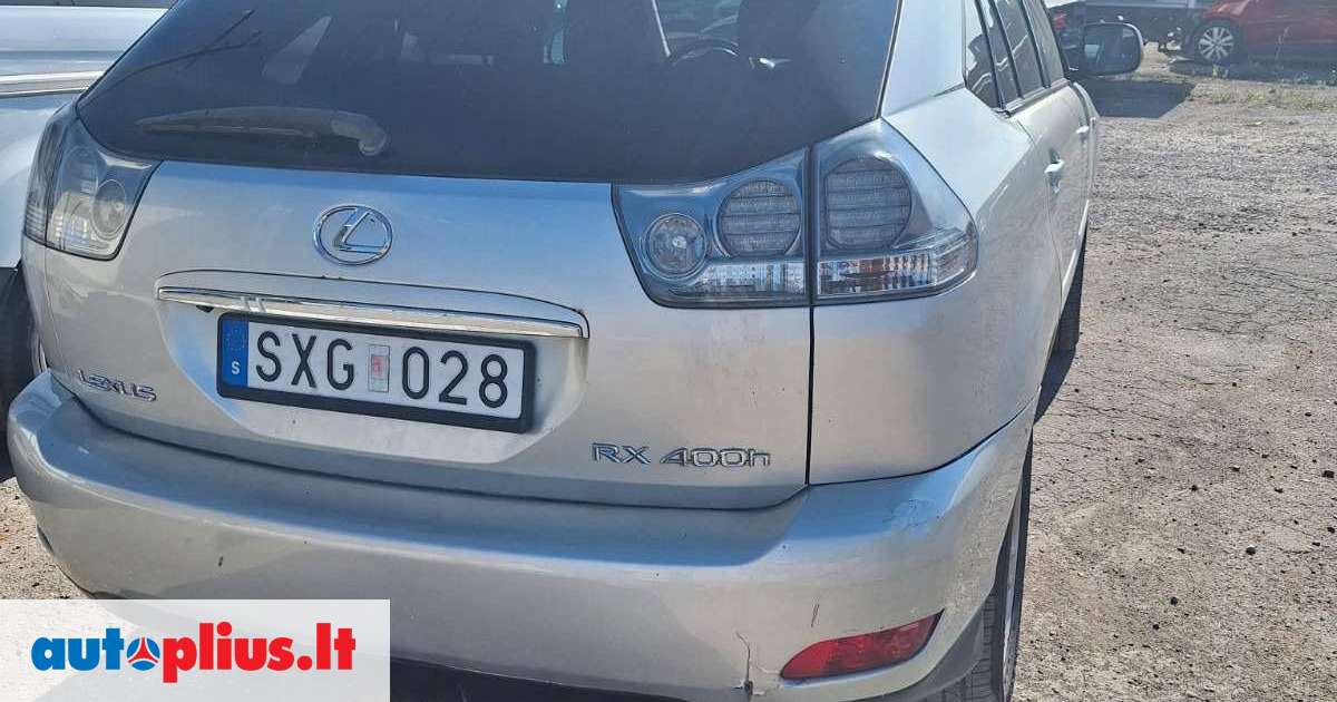 Lexus RX 400h, 3.3 l., off-road / crossover 2006 m., | A26800127