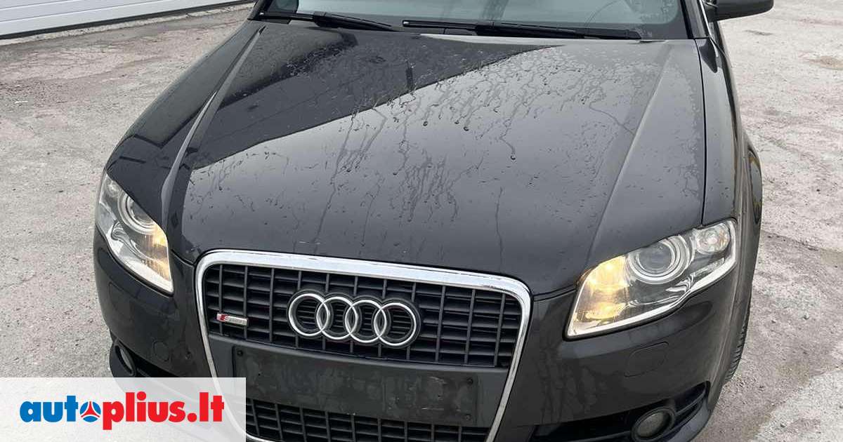 Audi A4, BRD HCK LZ7L, dalimis 2007 m., | A26803595