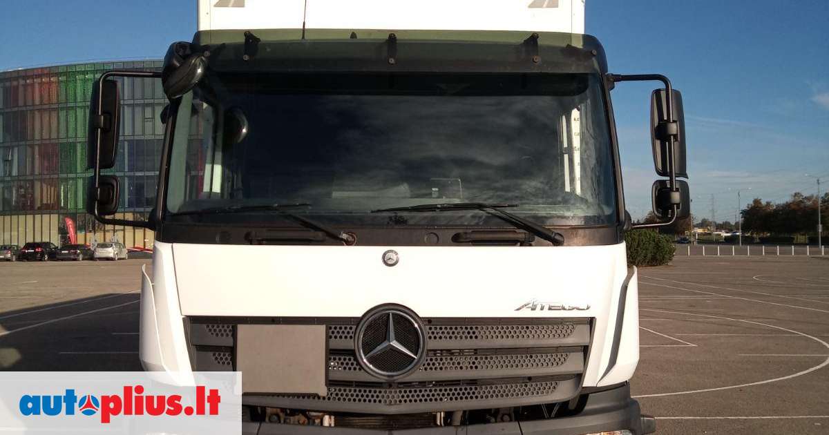 Mercedes-Benz Atego 1523, box trucks / box vans 2015-12 m., | A26821109