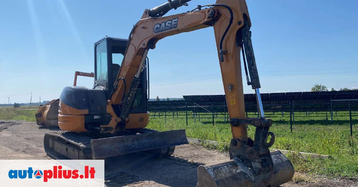 Case CX50B S2, mini ekskavatoriai 2016 m., | A26826445