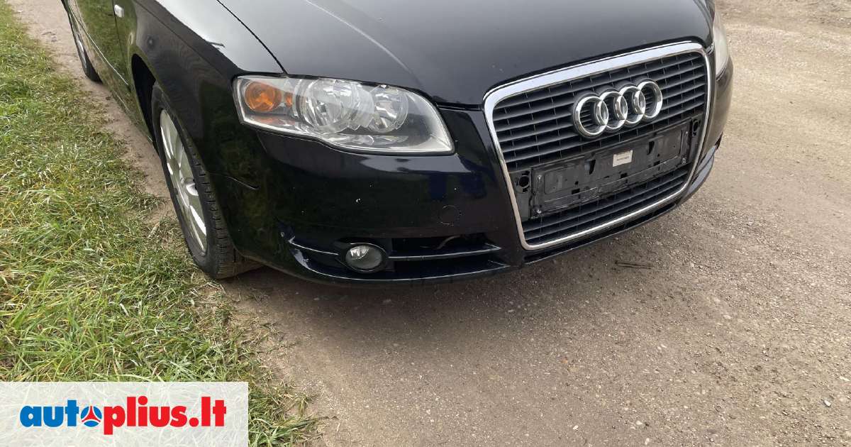Audi A4, BLB HCF LZ9Y, dalimis 2006 m., | A26828239