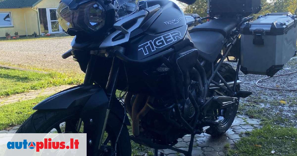 Triumph Tiger 800cc, enduro / adventure 2018-12 m., | A26843683