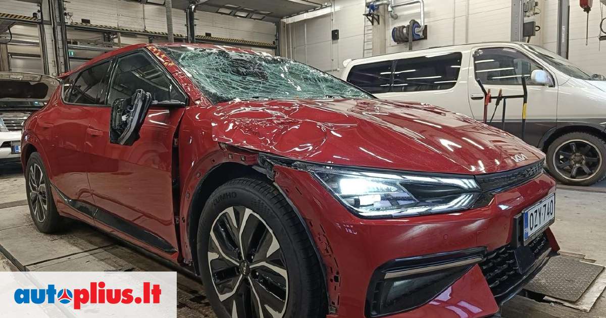 Kia EV6, 77 kWh, off-road / crossover 2022 m., | A26857177