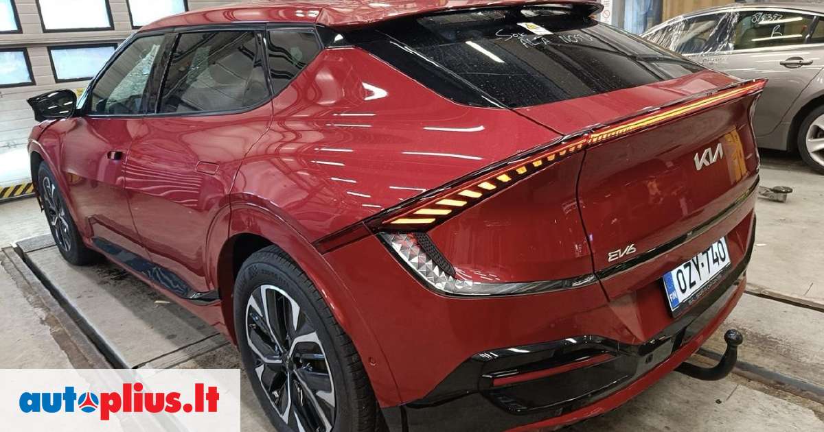 Kia EV6, 77 kWh, off-road / crossover 2022 m., | A26857177