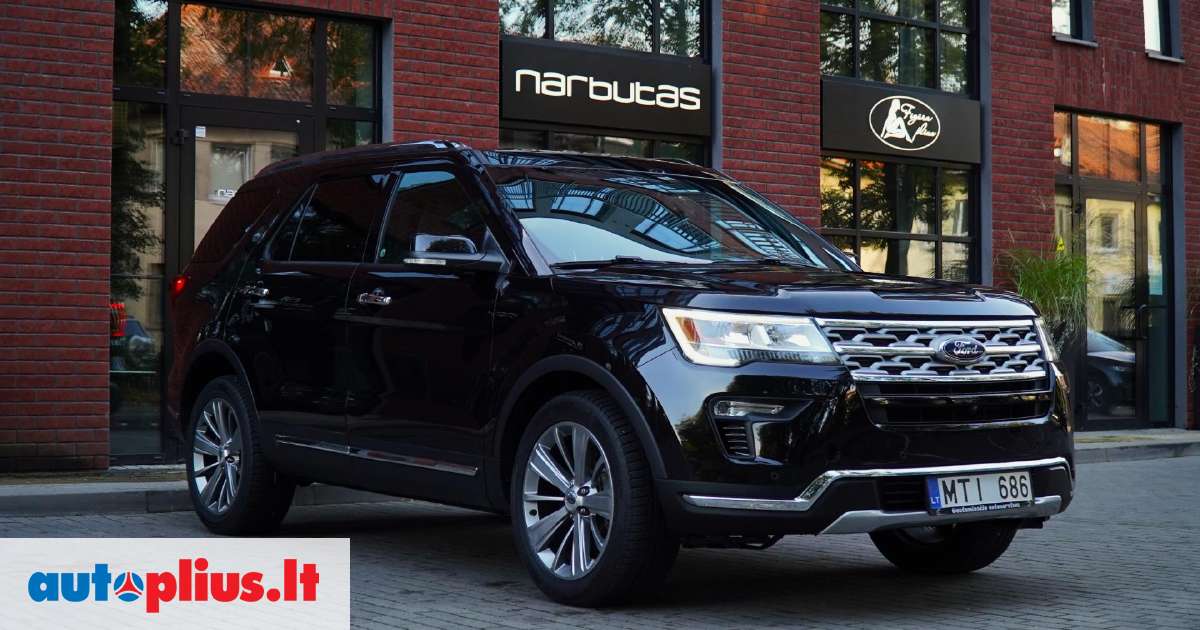 Ford Explorer, 3.0 l., off-road / crossover 2022 m., | A26880645