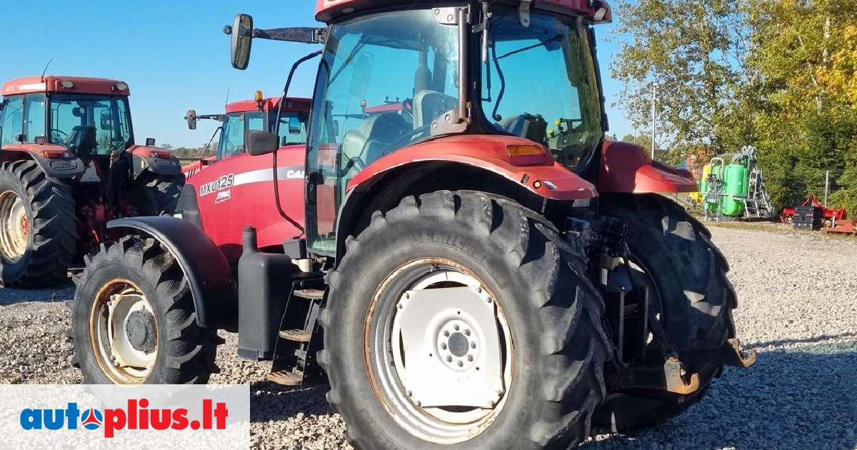 Case-IH MXU 125 Pro, traktoriai 2008 m., | A26887009