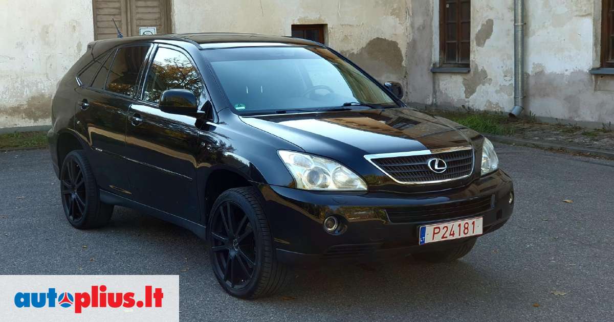 Lexus RX 400h, 3.3 l., visureigis / krosoveris 2007-07 m., | A26890143