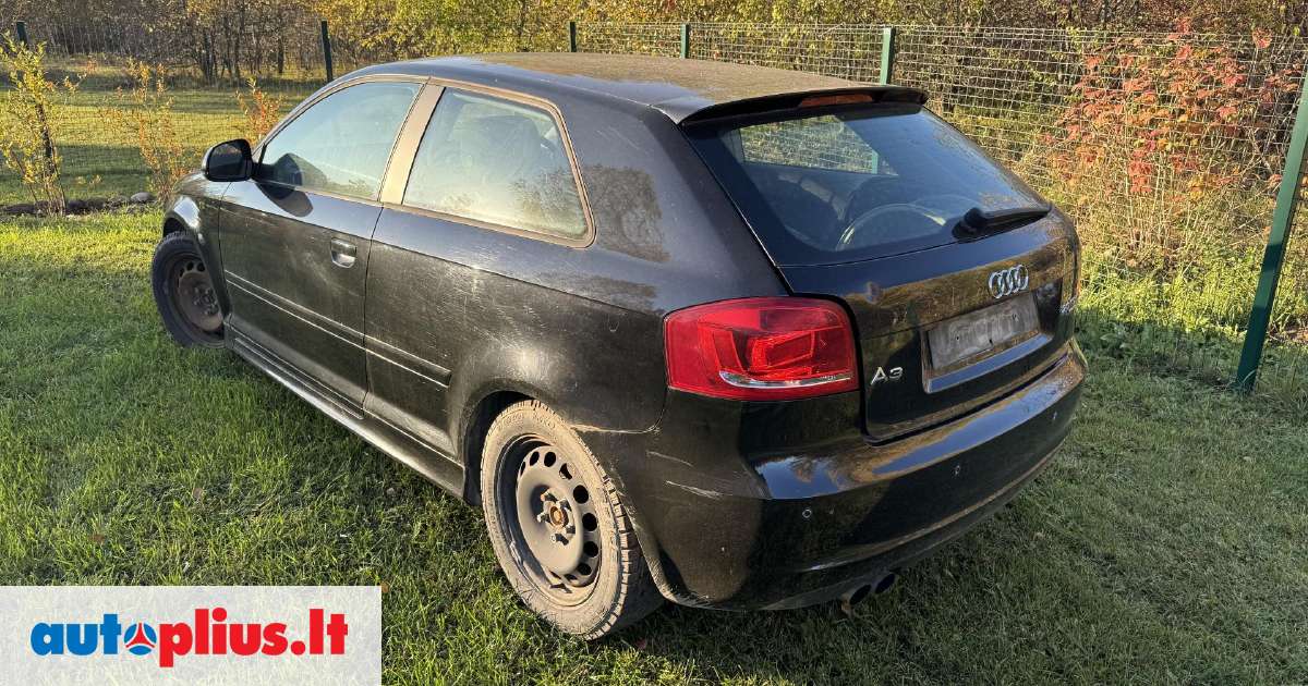 Audi A3 Audi a3 2011m fl dalys 4x4 veikia maza rida s line laukas da ...
