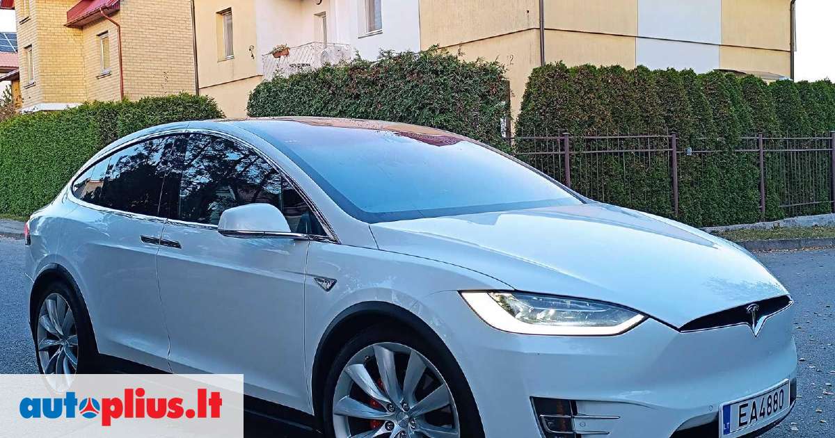 Tesla Model X, 90 кВт·ч, Внедорожник / Кроссовер 2016-12 m., | A26904477