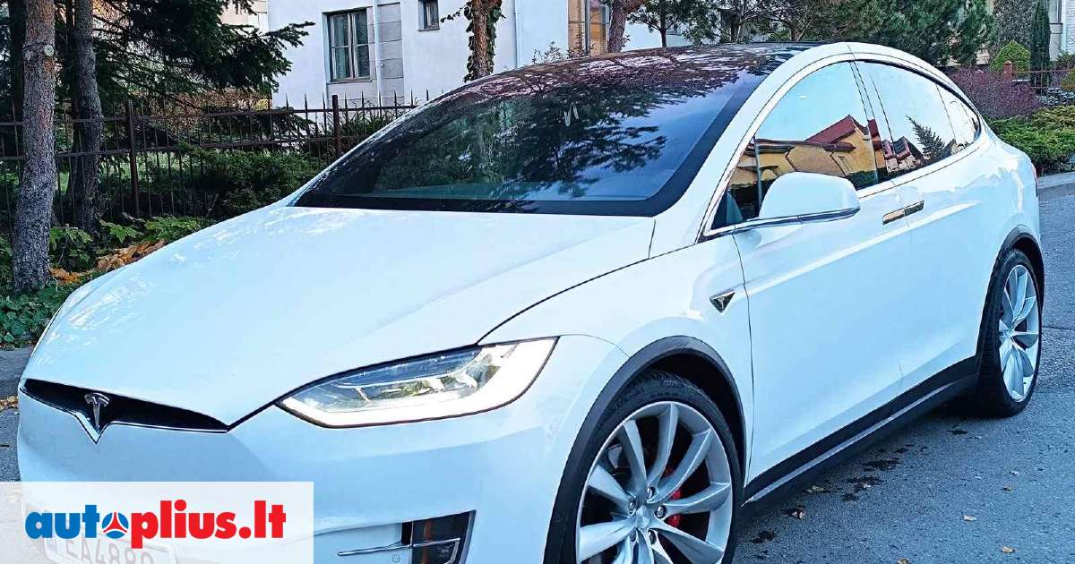 Tesla Model X, 90 kWh, off-road / crossover 2016-12 m., | A26904477