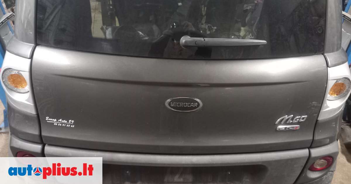 Microcar Mgo 2016 m., | A26899647