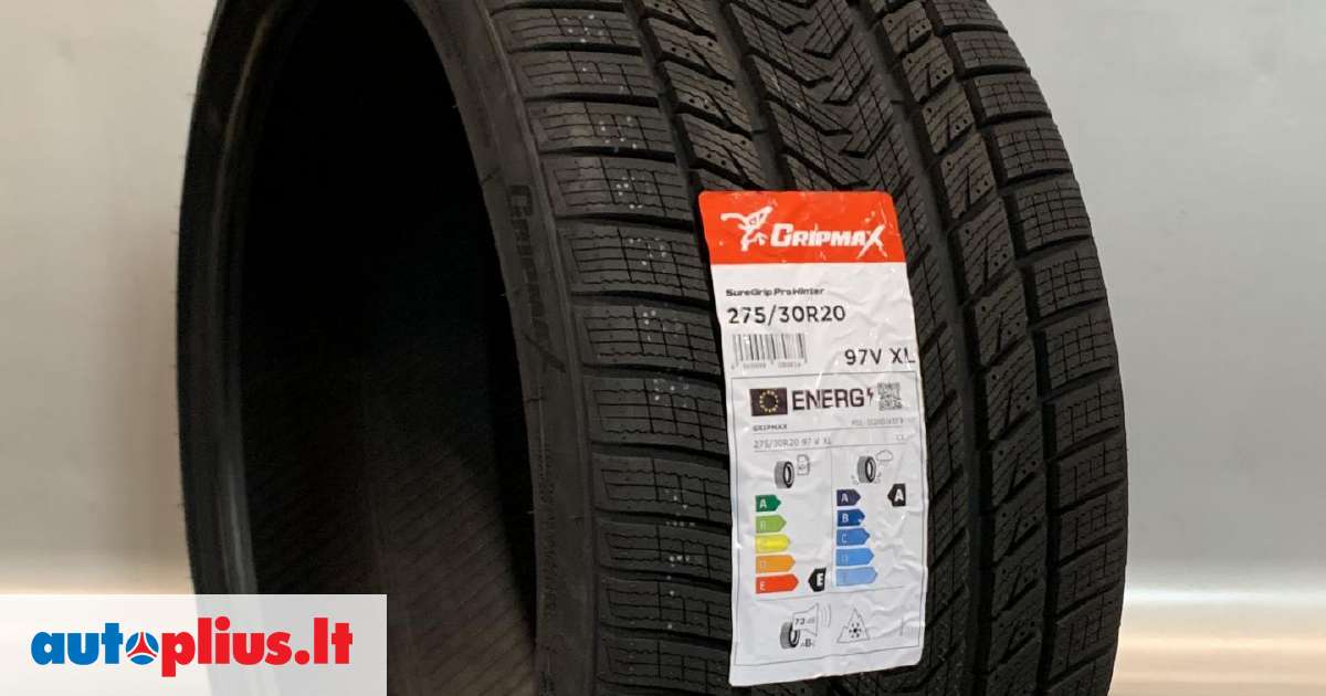 Gripmax SureGrip Pro Winter, žieminės 275/30 R20 | A26914791
