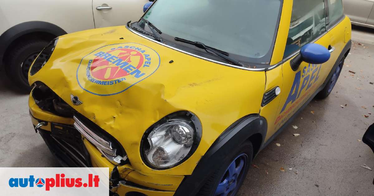 Mini Cooper Variklis n12b16 rida 160 000 km prekyba naudotomis įvairių ...