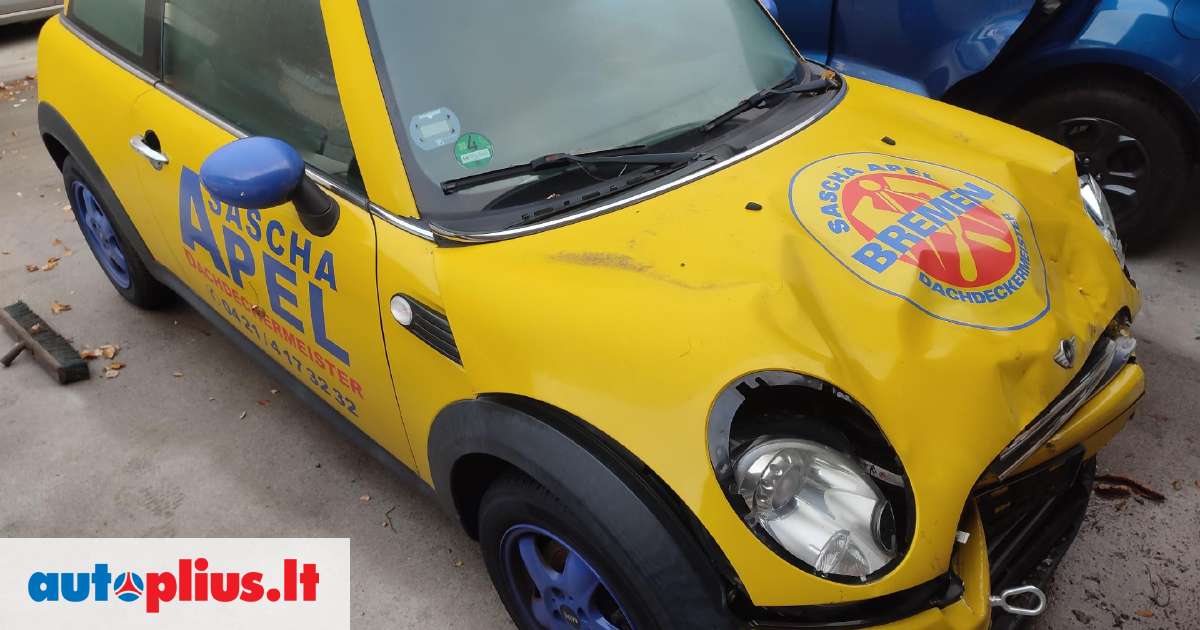 Mini Cooper Variklis n12b16 rida 160 000 km prekyba naudotomis įvairių ...