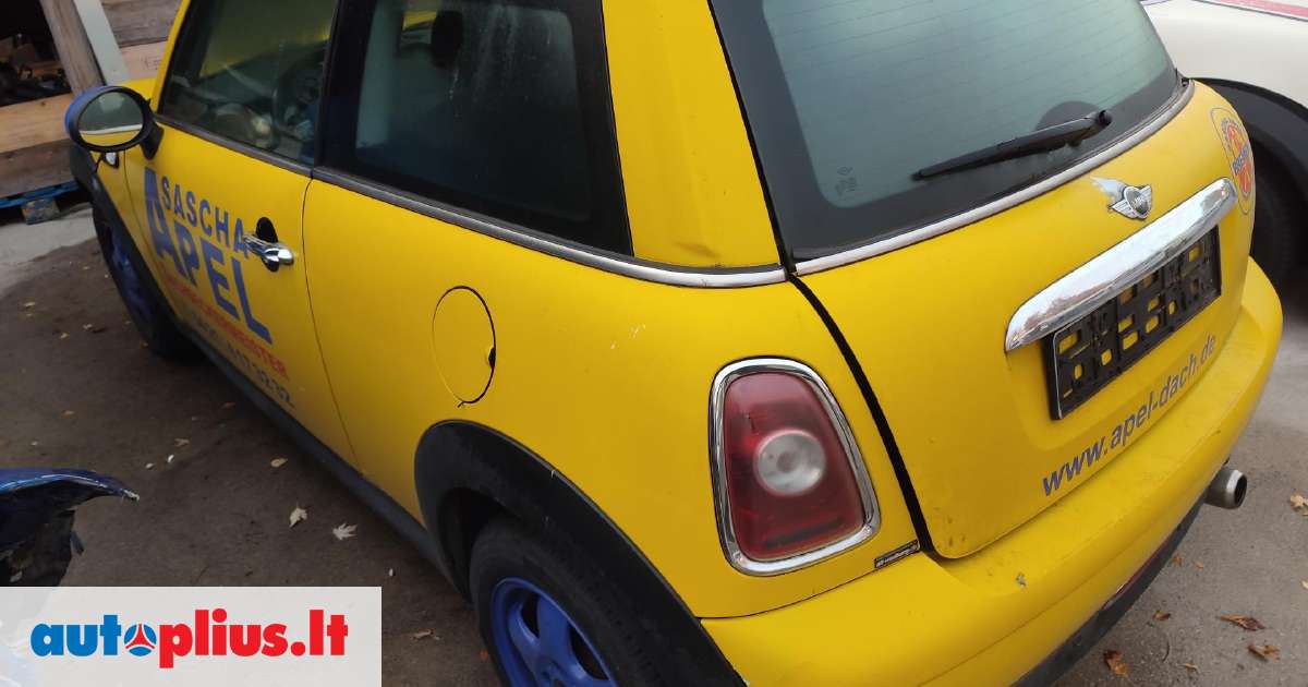 Mini Cooper Variklis n12b16 rida 160 000 km prekyba naudotomis įvairių ...