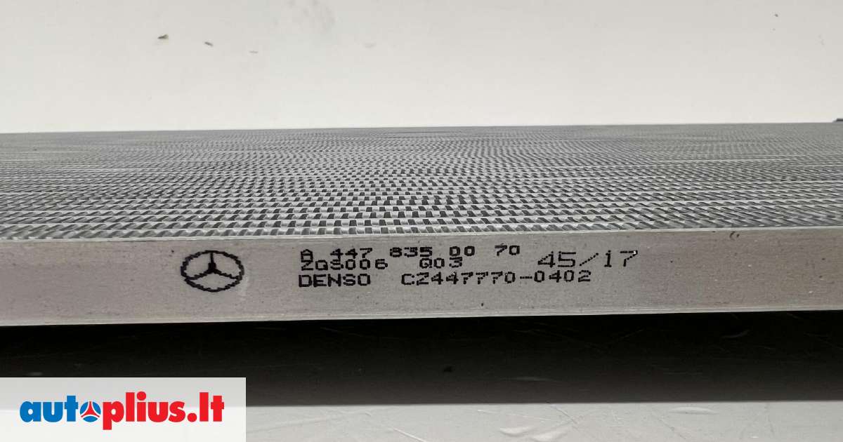 Mercedes-Benz Vito, A4478350070, kondicioniera radiators 2015 m ...
