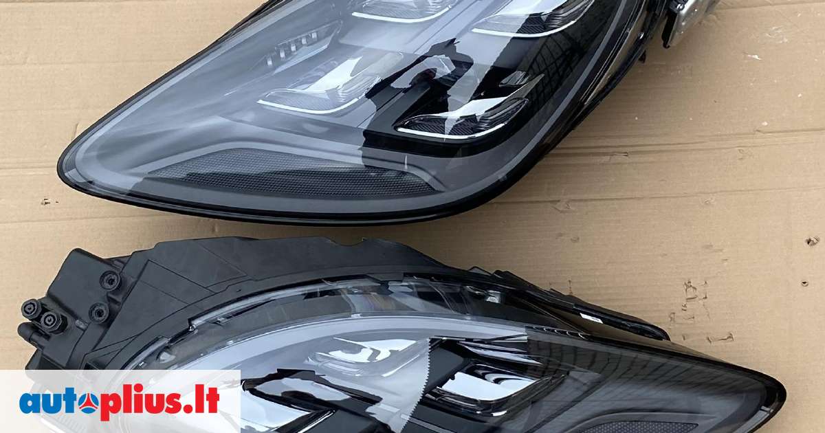 Porsche Cayenne, 9y0941035J, 9Y0941036J, Cayenne 9y matrix zibintai ...