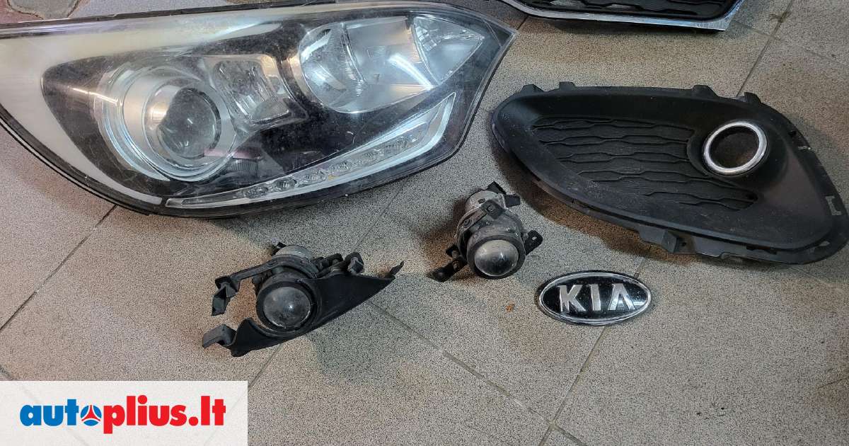 Kia Rio lights, front grill 2012-07 m., | A26931273