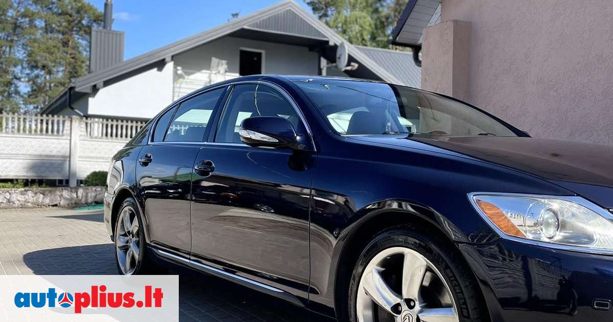 Lexus GS 460, 4.6 l., sedanas 2009-08 m., | A26814453