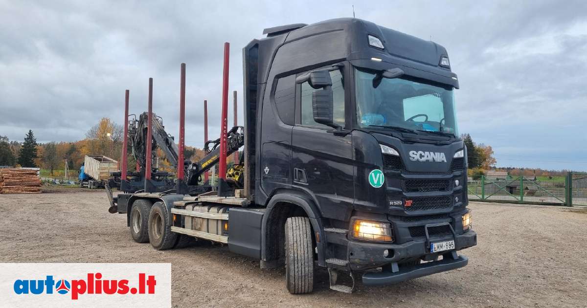 Scania R 520, лесовозы 2019 m., | A26958429