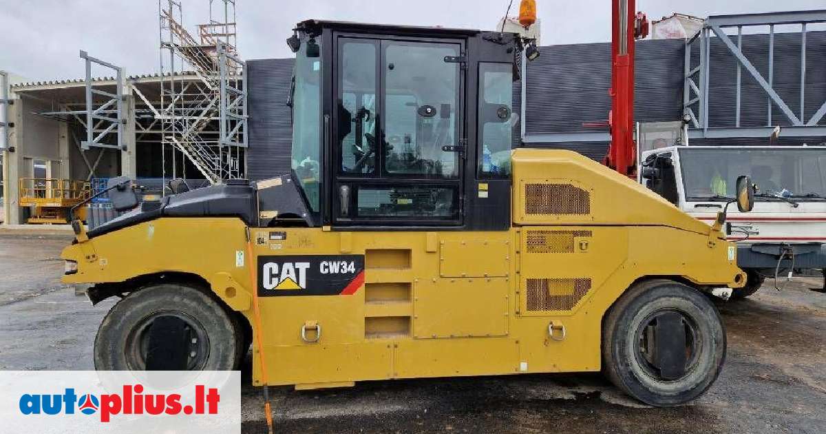 Caterpillar CW34, vibro technika 2017 m., | A26959399