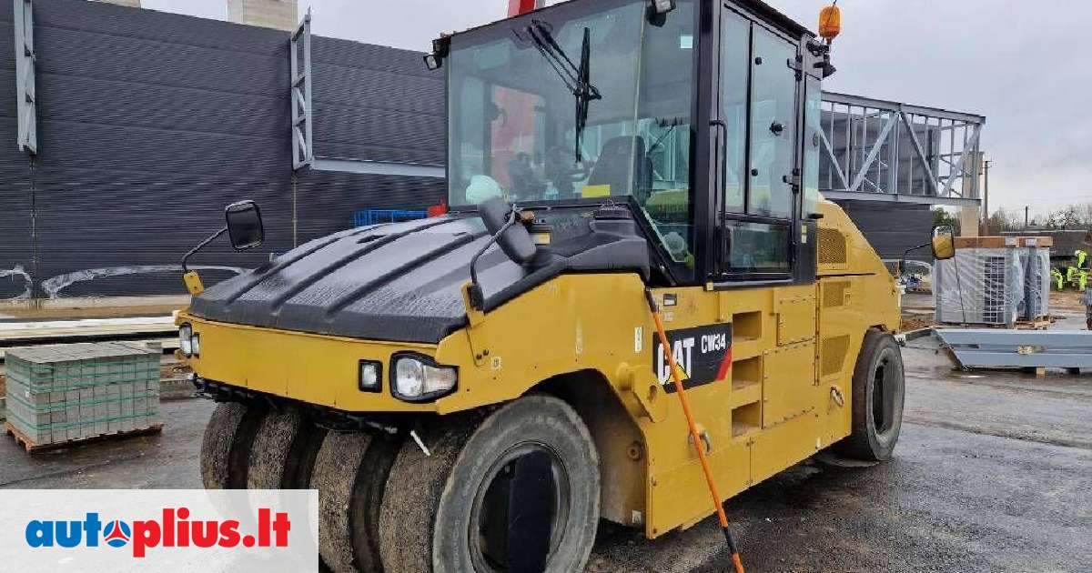 Caterpillar CW34, vibro technika 2017 m., | A26959399