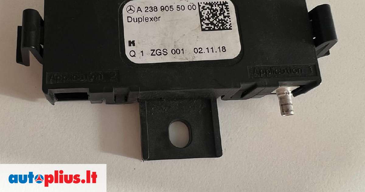 Mercedes-Benz GLC klasė, A2389055000, dators, ierīču panelis 2016 m ...