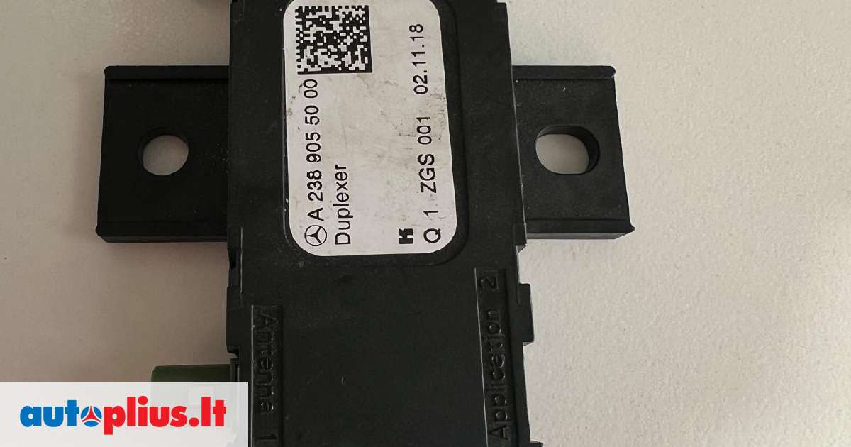 Mercedes-Benz GLC klasė, A2389055000, dators, ierīču panelis 2016 m ...